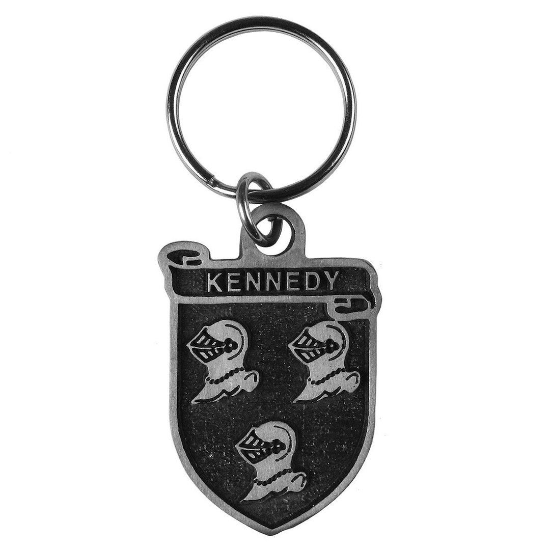Kennedy Irish Coat of Arms Pewter Key Chain - Etsy
