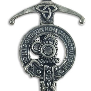 Machine Gears Clan Crest Kilt Pin - Steampunk Gaelic Themes Kilt Pin ...