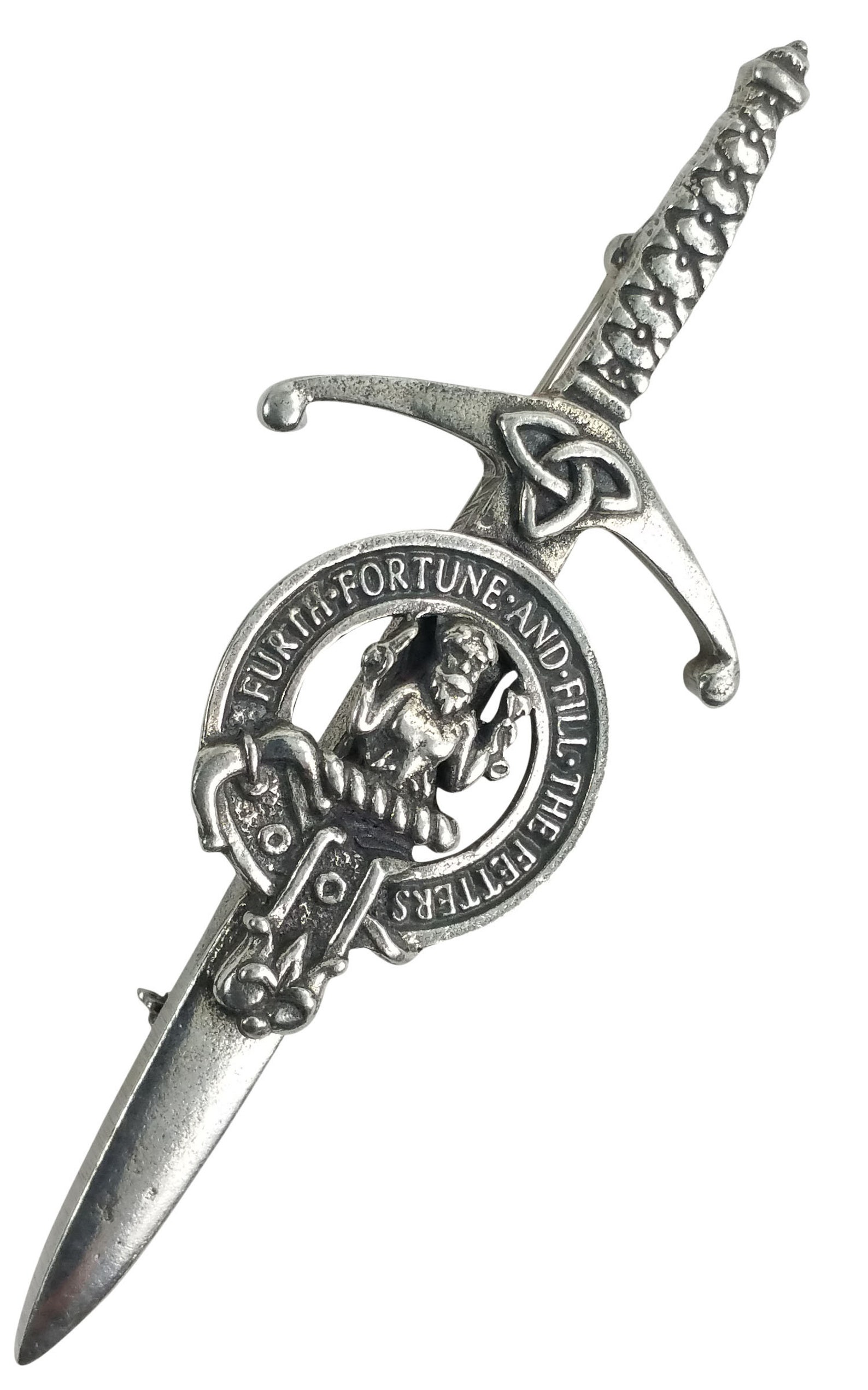 Murray of Atholl Clan Crest Kilt Pin - Gaelic Themes Kilt Pin - Furth ...