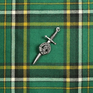O'donnell (o'domhnaill) Irish Family Crest Kilt Pin - Made in Scotland ...