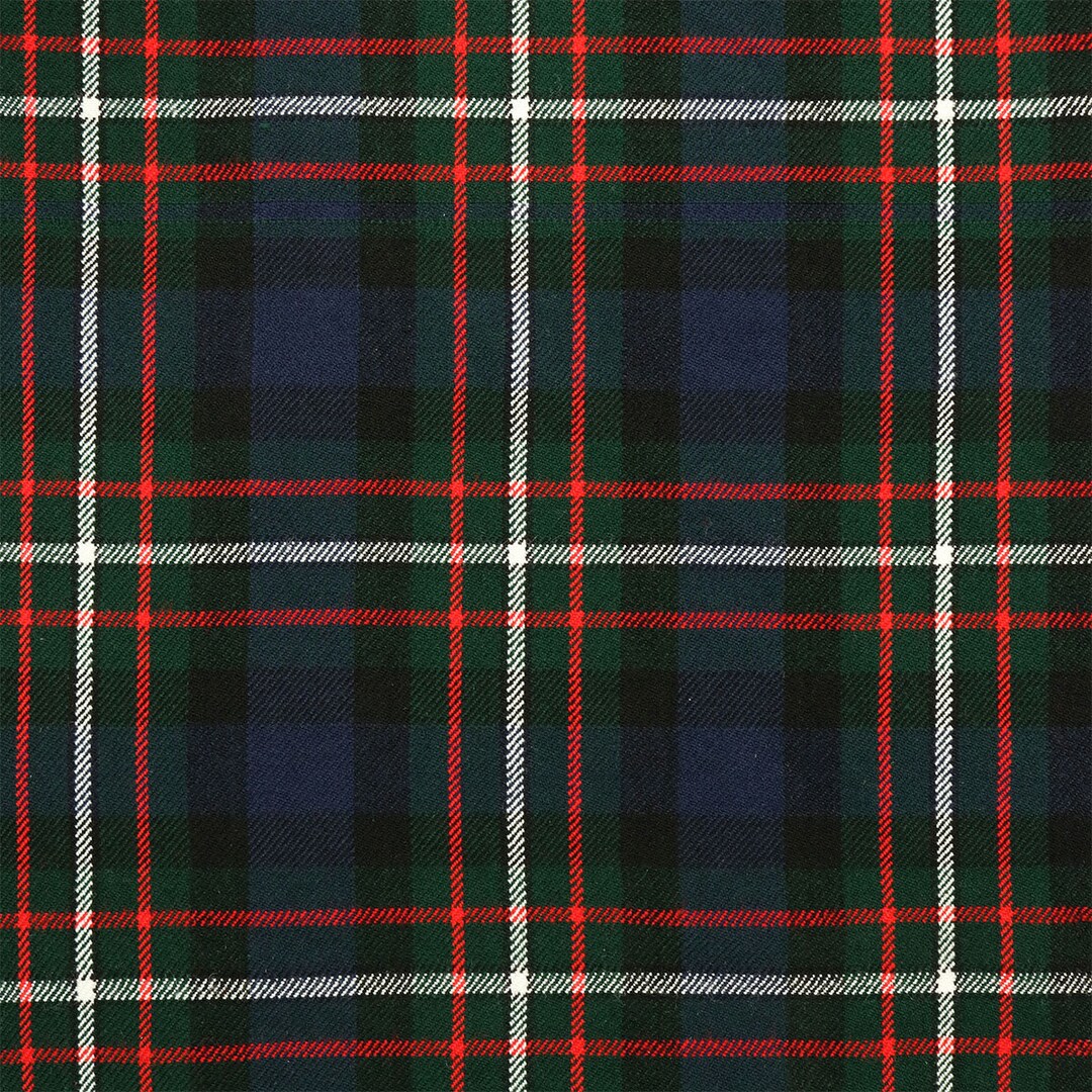 Ferguson Modern Tartan - Homespun Wool Blend Fabric - Etsy