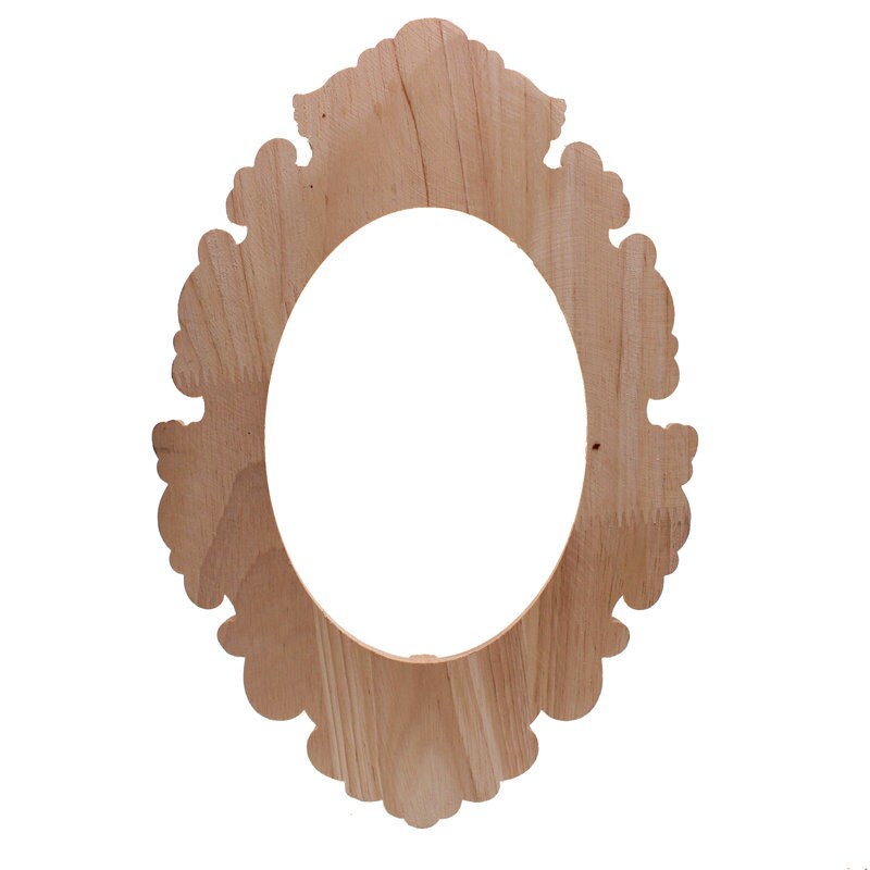 Picture Frame Wood Crafts Log Slices Discs Cutout Circle Large - Etsy