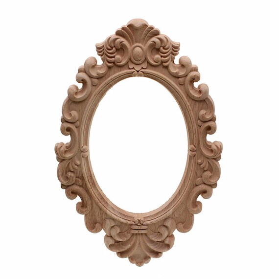 Picture Frame Wood Crafts Log Slices Discs Cutout Circle Large - Etsy