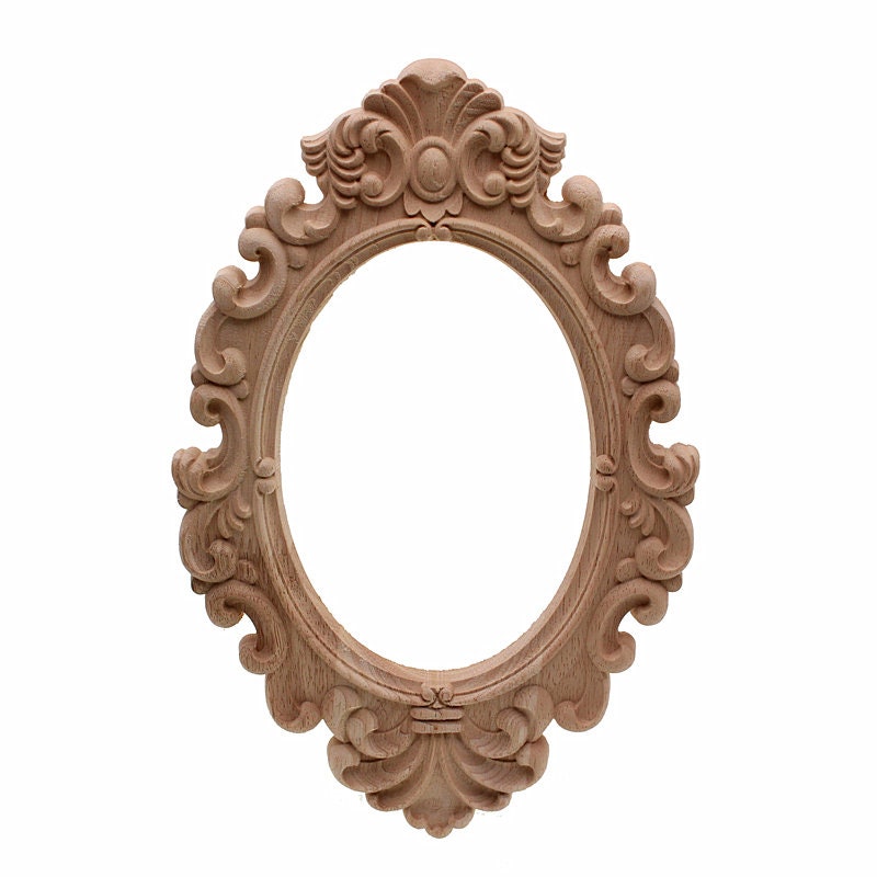 Picture Frame Wood Crafts Log Slices Discs Cutout Circle Large - Etsy