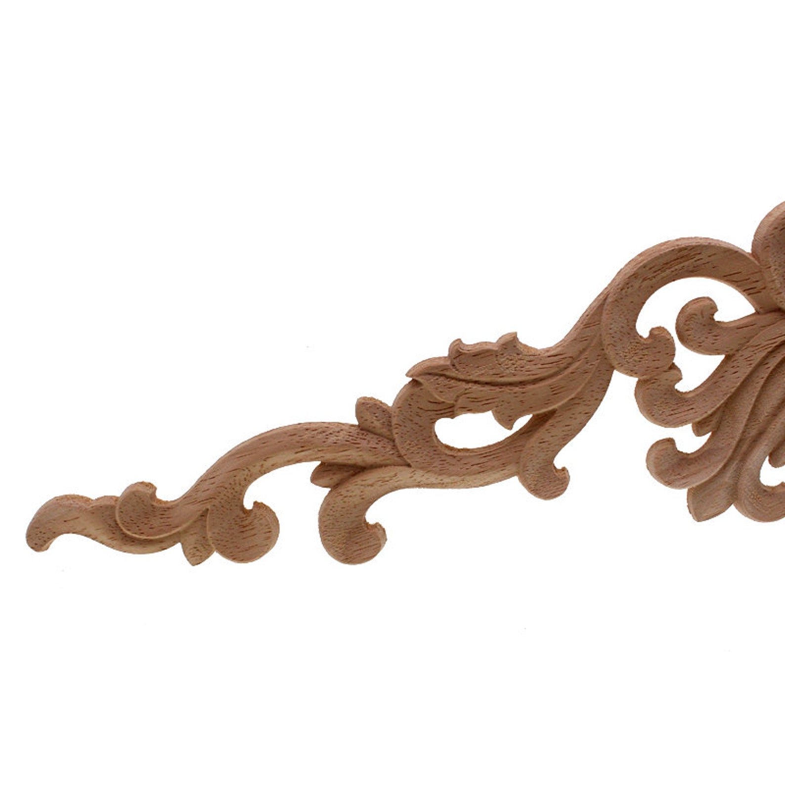 2pcs Wood Carving Applique Furniture Home Diy Fashion Small - Etsy