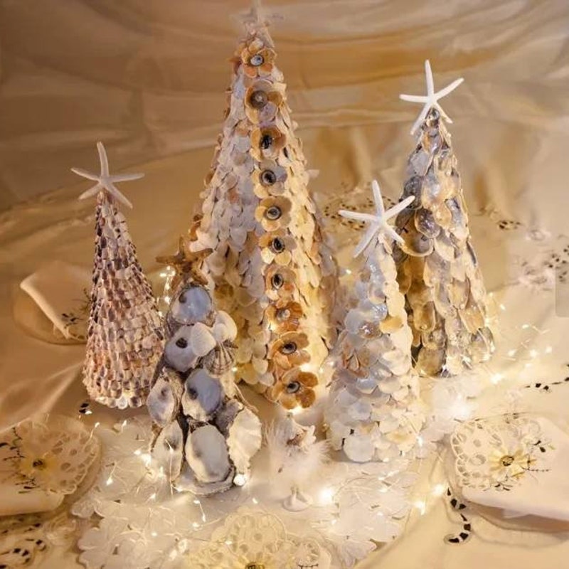 Seashell Christmas Tree - Etsy