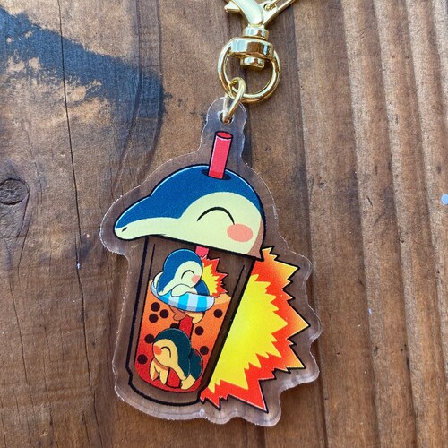 Bulbasaur Boba Keychain - Etsy