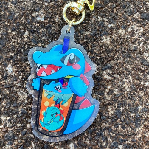 Bulbasaur Boba Keychain - Etsy