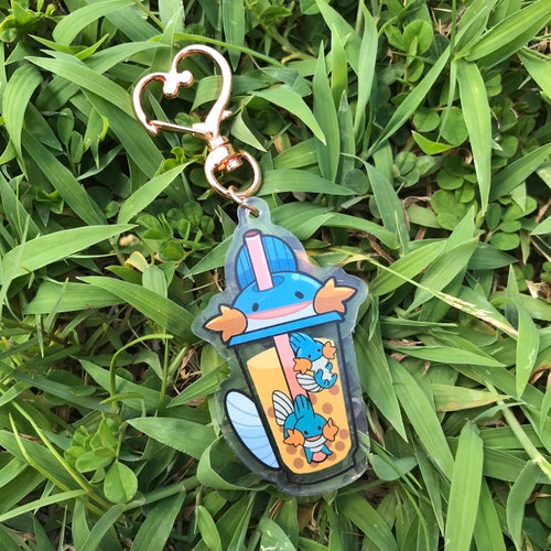 Bulbasaur Boba Keychain - Etsy