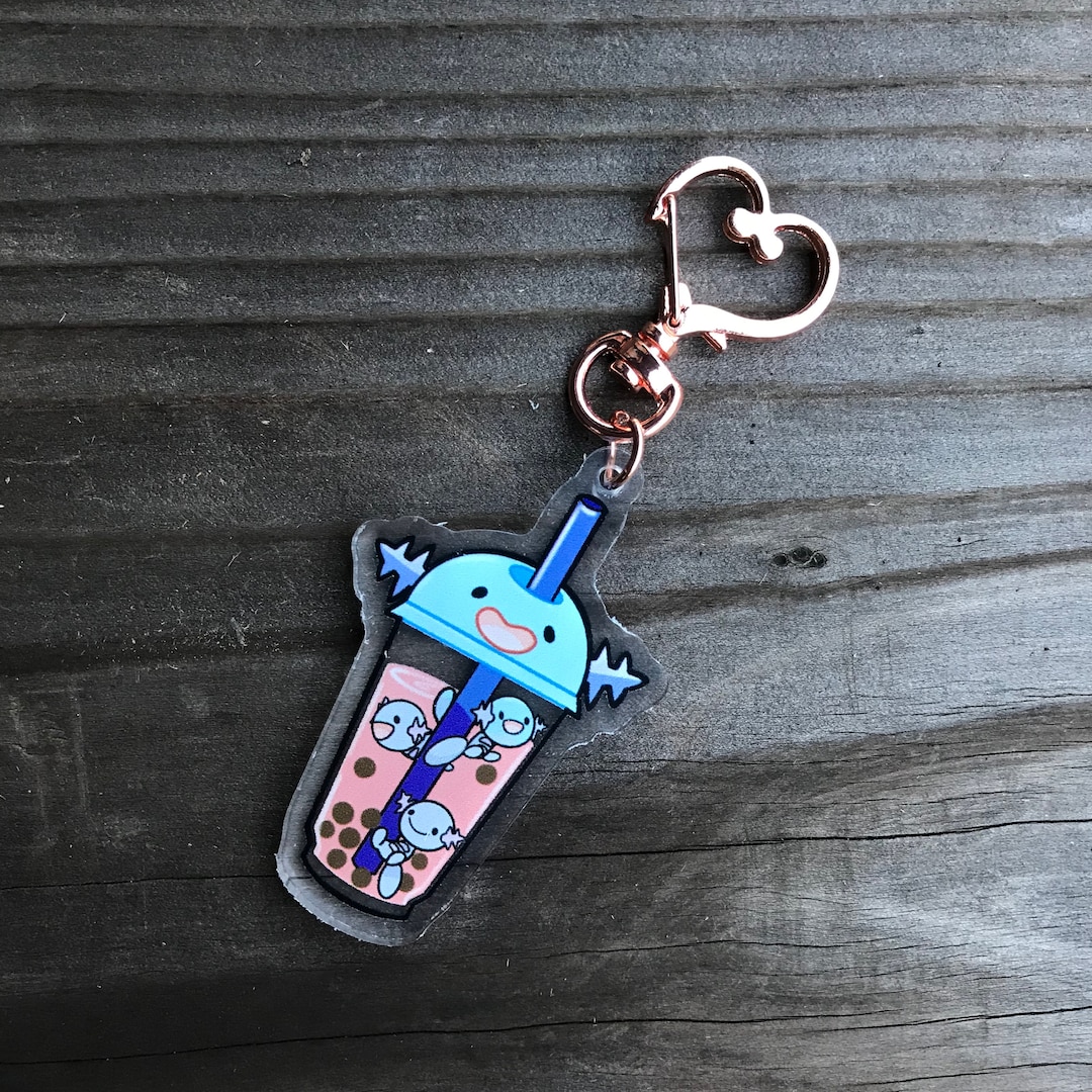 Wooper Boba Keychain - Etsy