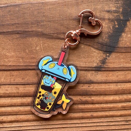 Bulbasaur Boba Keychain - Etsy