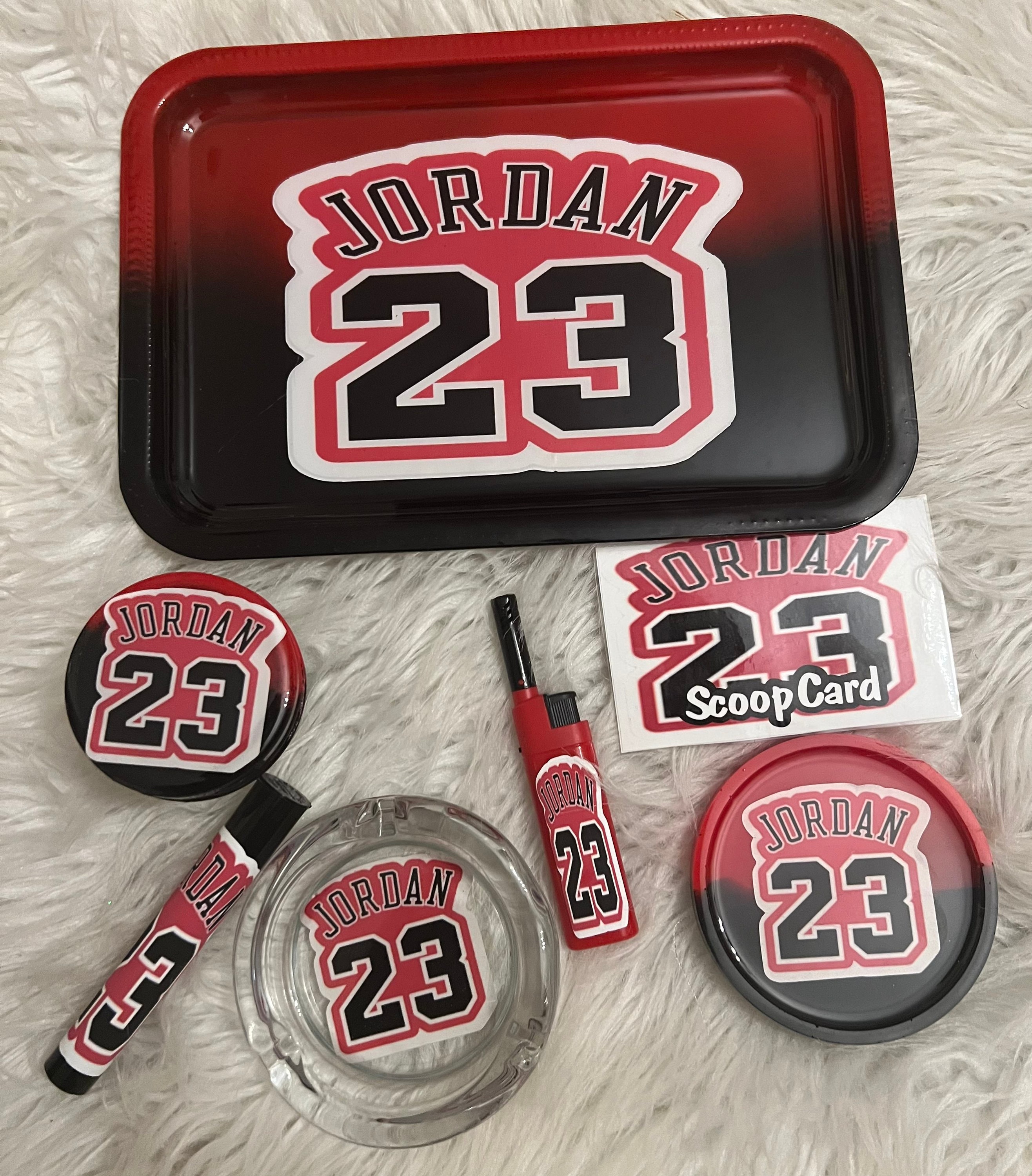 Jordan Inspired Rolling Tray Set 7pcs - Etsy