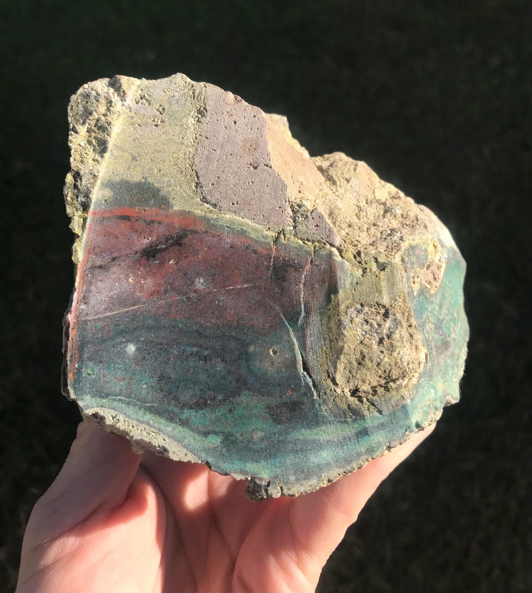 Natural Good Day Mine Chrysocolla, USA, 884g, 1lb, 15oz, Chakra Healing ...