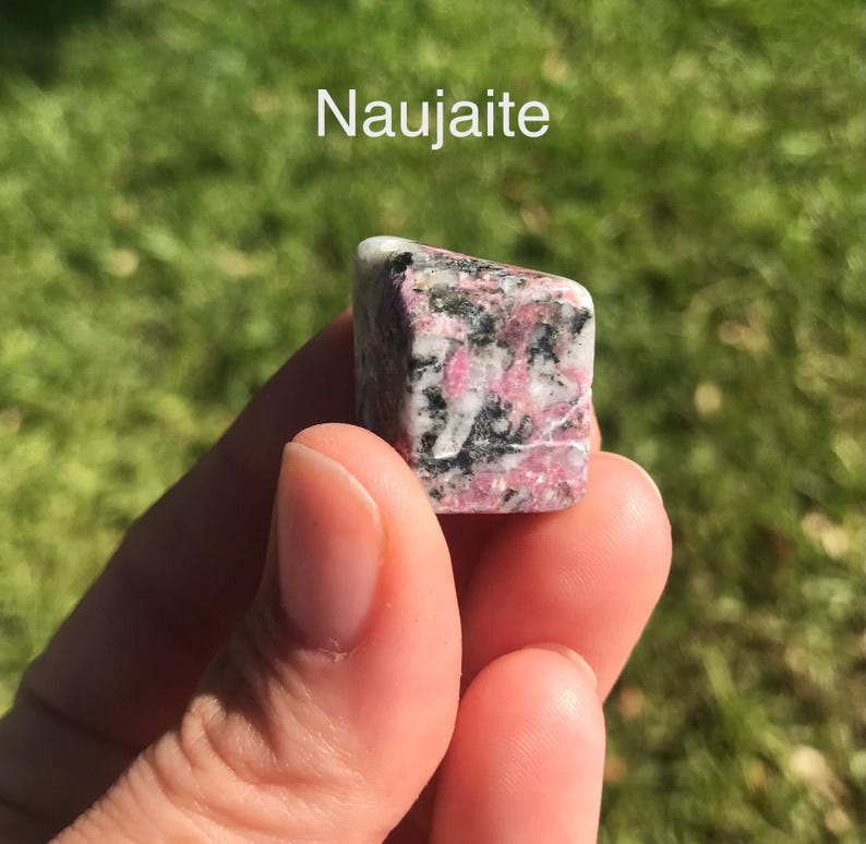 Lot of 6 Rare Greenland Stones, Tugtupite, Nuummite, Kakortikite ...