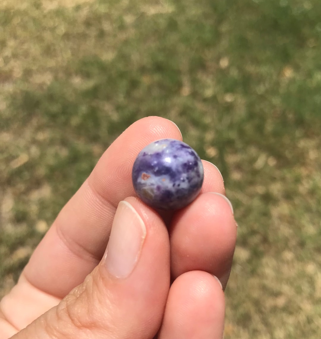Incredible Mini Violet Flame Opal Sphere Mexico 4g 14mm - Etsy