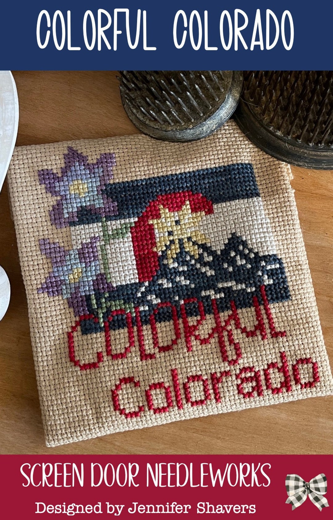 Colorful Colorado Cross Stitch Chart PDF Digital Download - Etsy