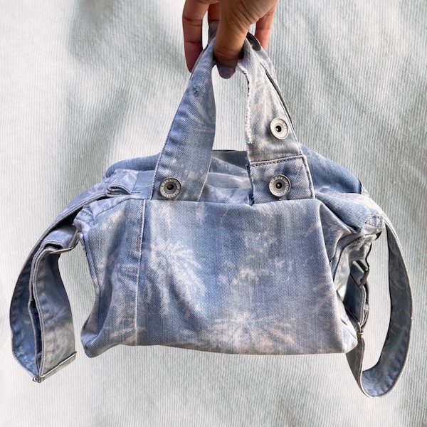 Upcycled Denim Bag - Etsy