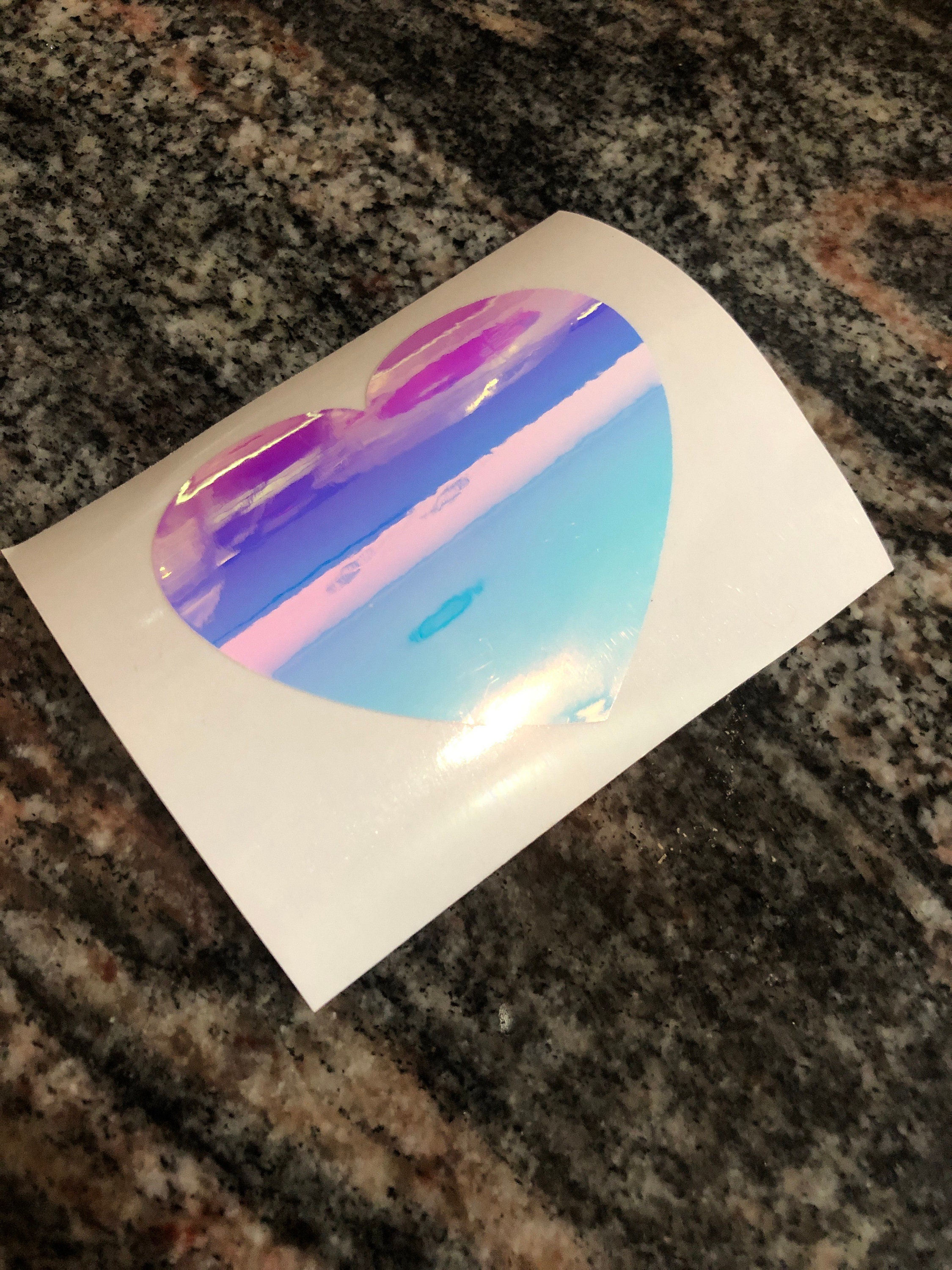 Holographic Vinyl Sticker Etsy