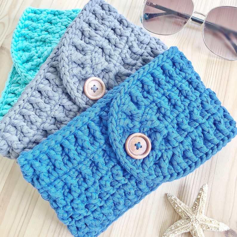 The Sea Star Boardwalk Sunglasses Case PDF Pattern - Etsy