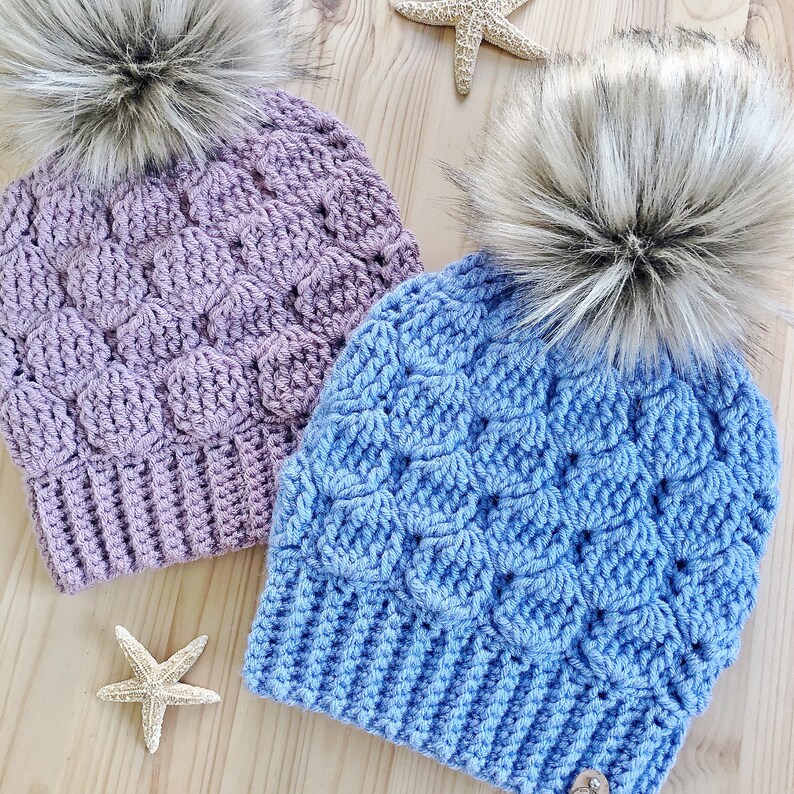 PATTERN BUNDLE #1 Includes 4 Sea Star Beanie Patterns/ Sunrise, Baltic ...