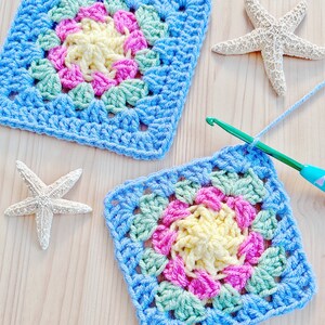 The Sea Star Scallop Granny Square PDF Pattern/digital Download *read ...