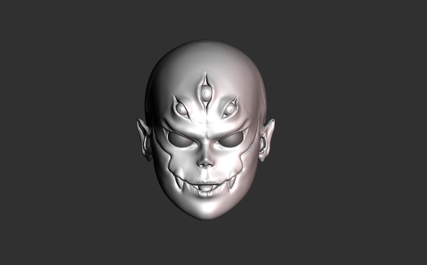 STL Head File BJD Doll. Girl With the Face of a Spider. for 3D Printing ...