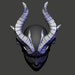 STL Demon Horns for BJD Dolls Ver002 for 3D Printing - Etsy