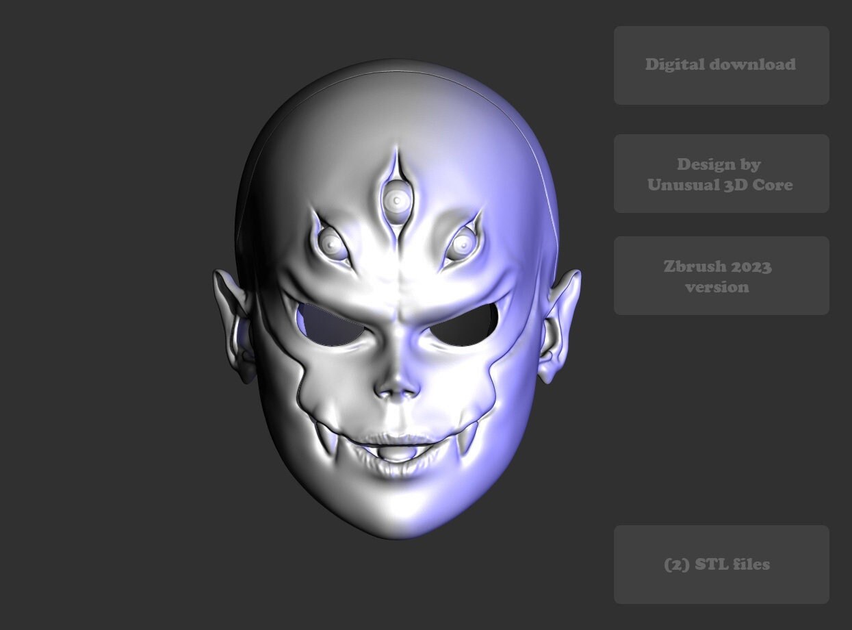 STL Head File BJD Doll. Girl With the Face of a Spider. for 3D Printing ...