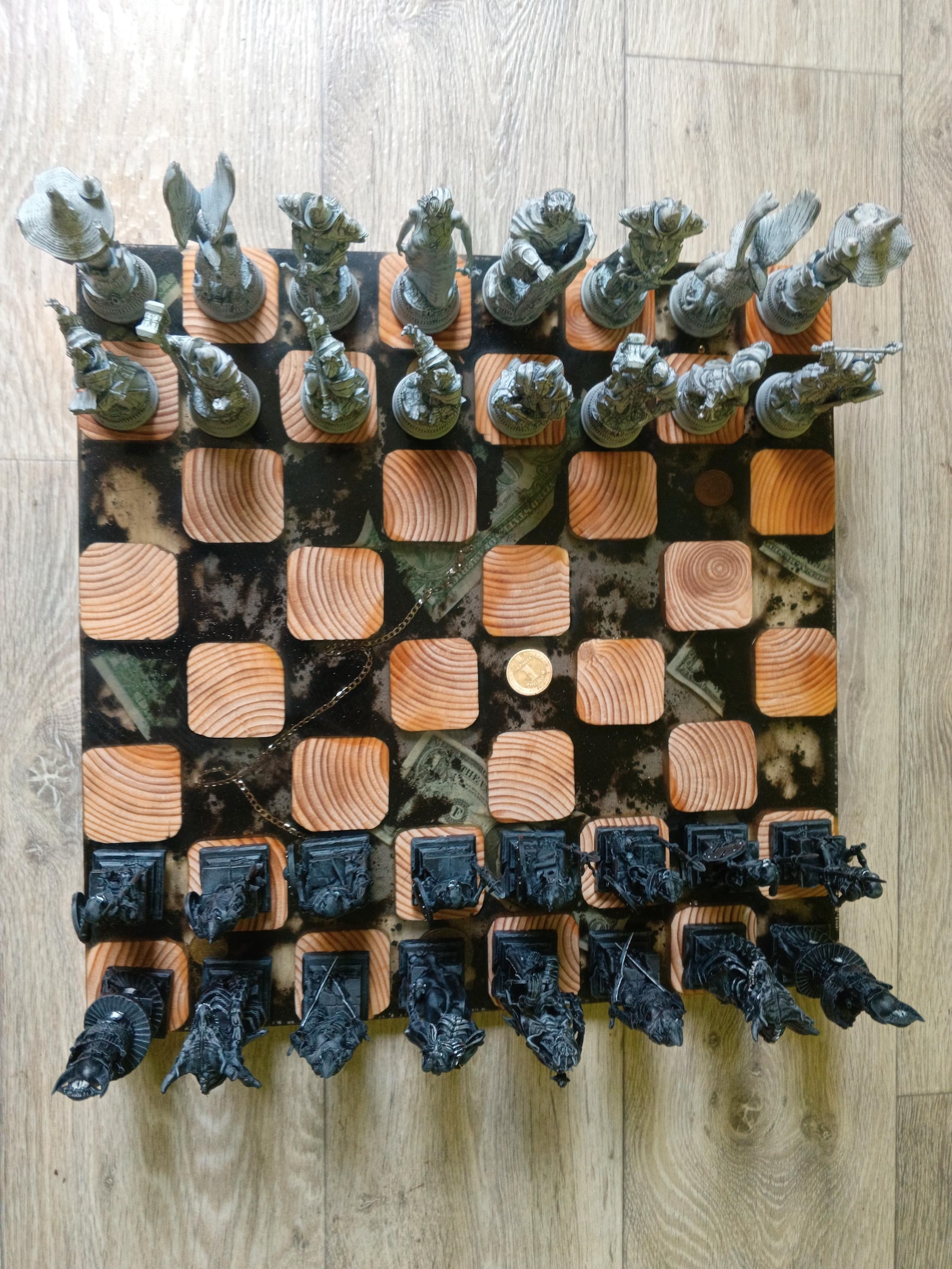 Chess Holy War Set of Miniature Armies 32 Painted Game Pieces - Etsy