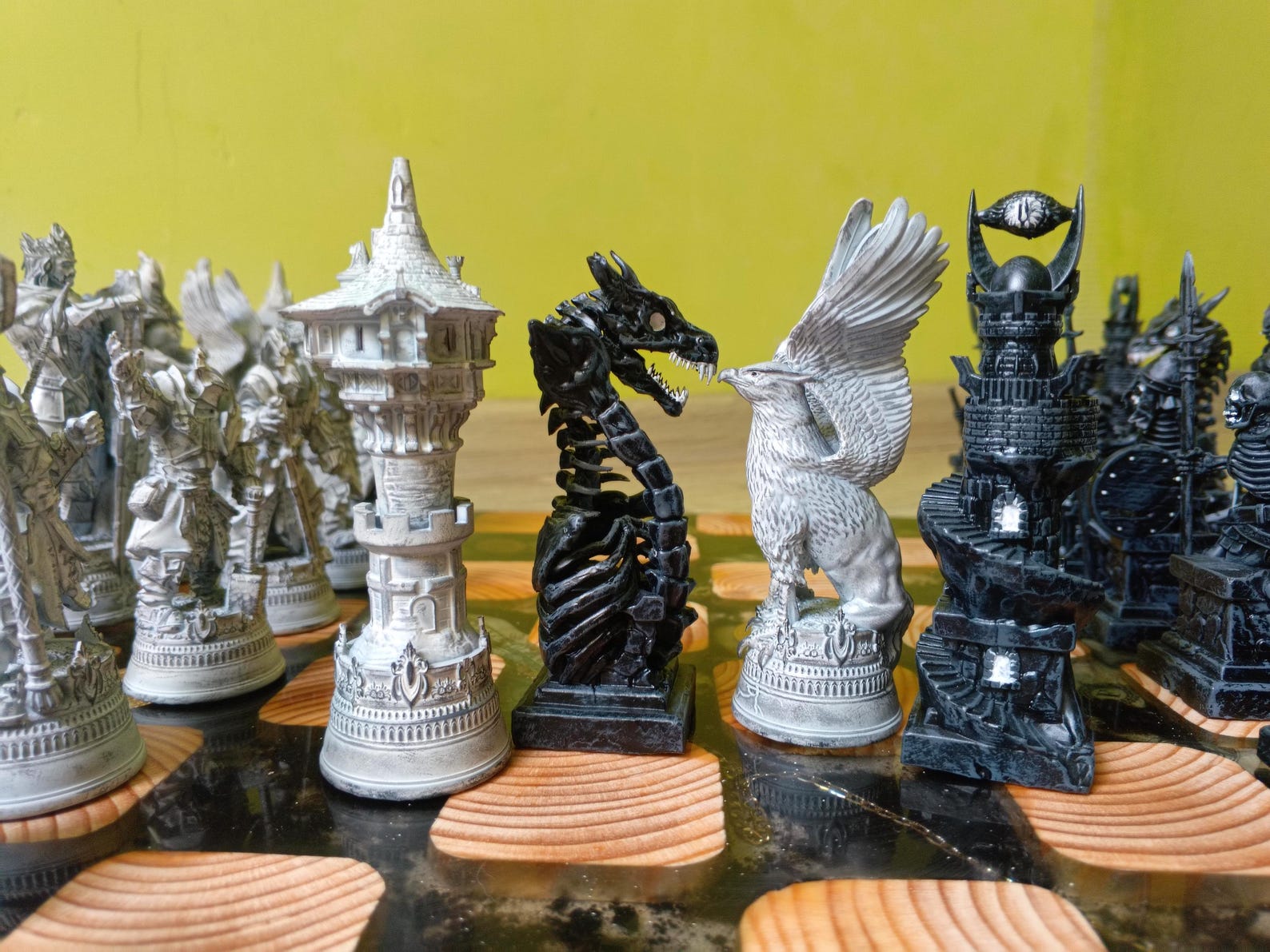 Chess Holy War Set of Miniature Armies 32 Painted Game Pieces - Etsy
