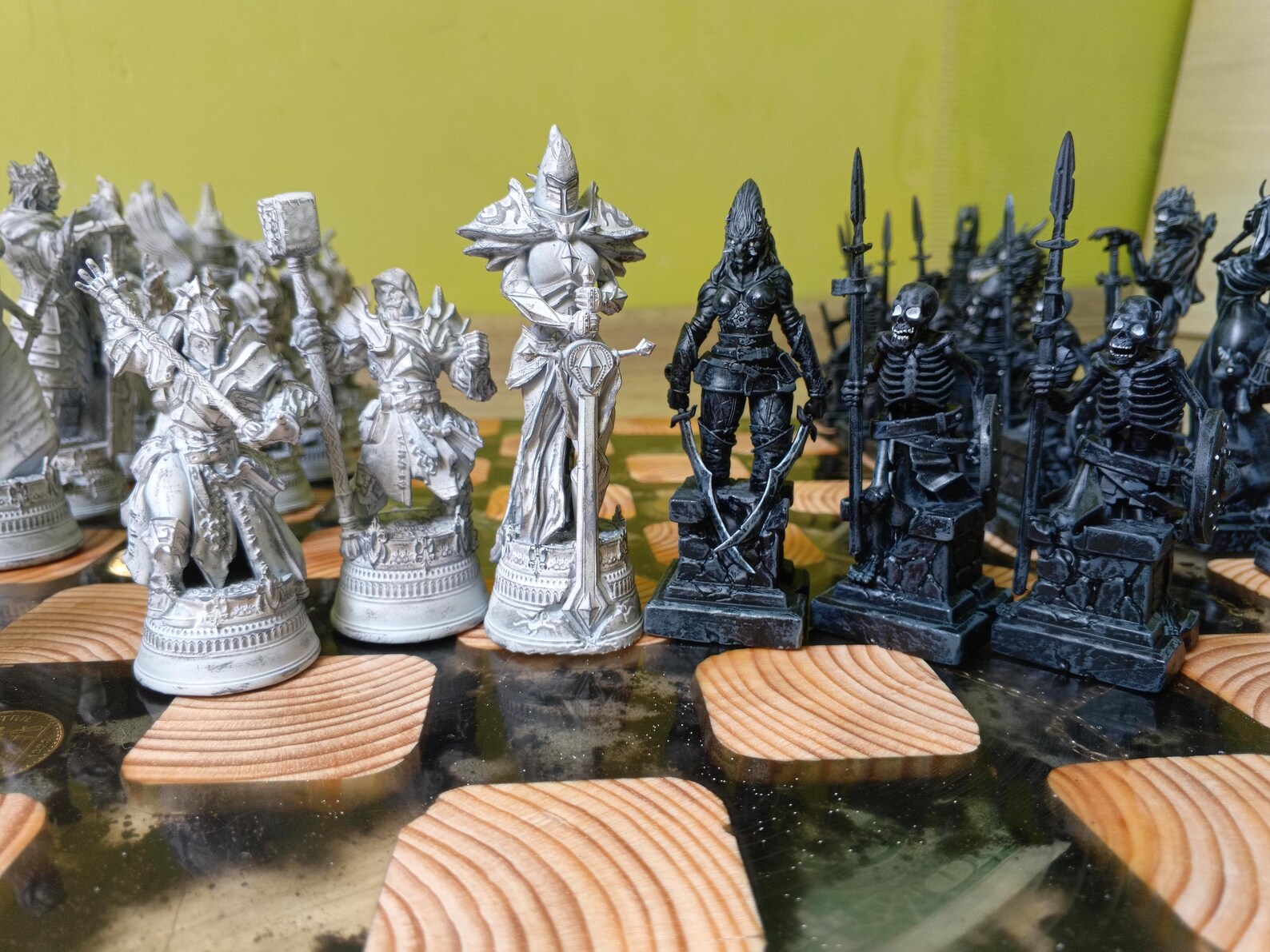 Chess Holy War Set of Miniature Armies 32 Painted Game Pieces - Etsy