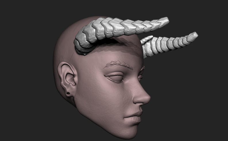 10 STL Horns 3D Models Set Pack V002 for 3D Printing - Etsy