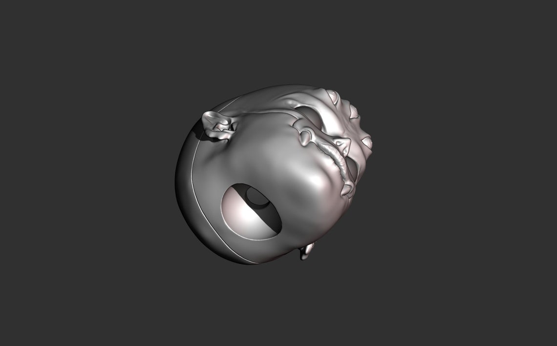 STL Head File BJD Doll. Girl With the Face of a Spider. for 3D Printing ...