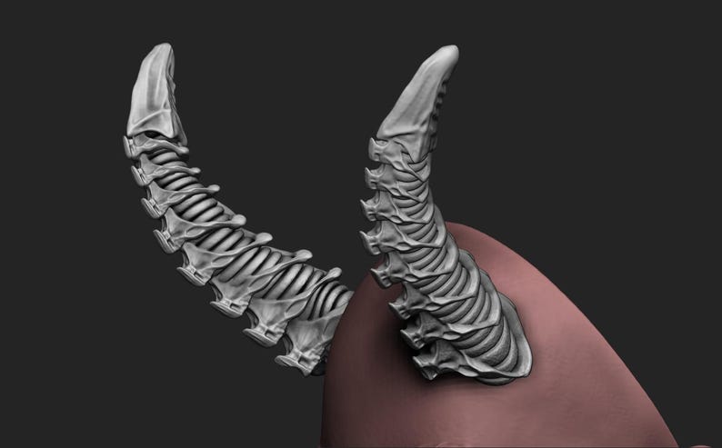 10 STL Horns 3D Models Set Pack V002 for 3D Printing - Etsy