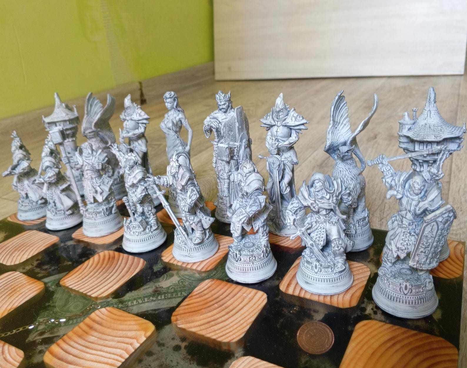 Chess Holy War Set of Miniature Armies 32 Painted Game Pieces - Etsy