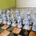 Chess Holy War Set of Miniature Armies 32 Painted Game Pieces - Etsy