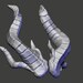 STL Demon Horns for BJD Dolls Ver002 for 3D Printing - Etsy