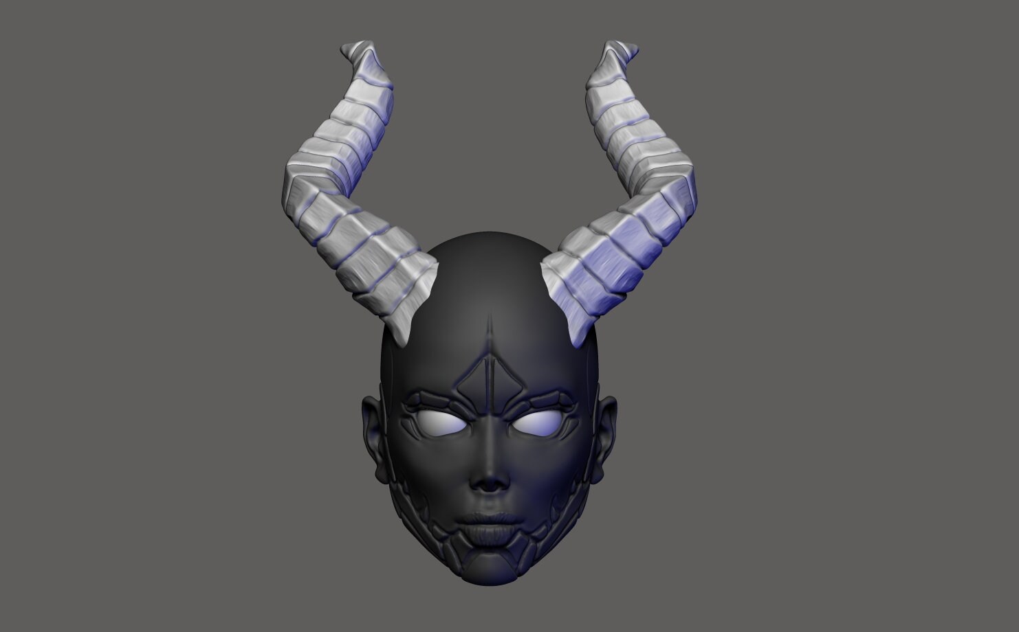 STL Model Demon Horns for BJD Dolls Ver003 for 3D Printing - Etsy