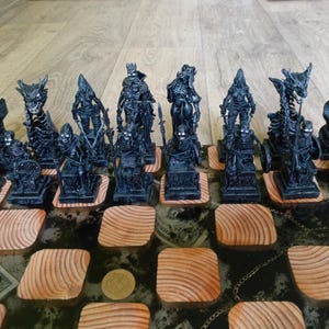 STL Chess Army of Undead Unique 13 Gaming Figures for 3D Printing - Etsy
