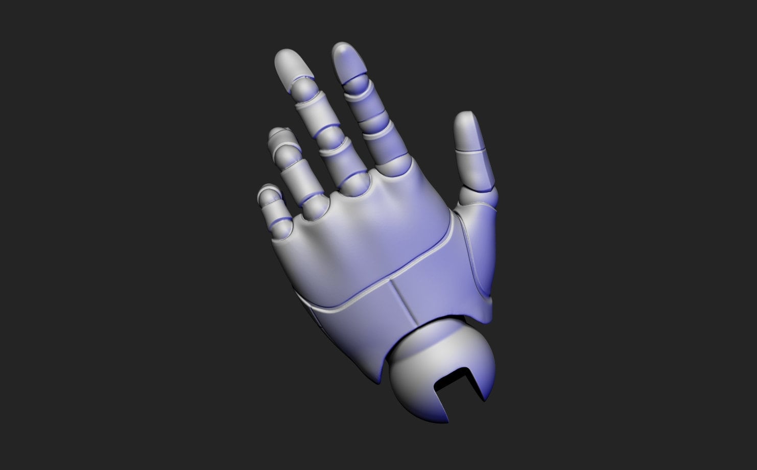 STL Model of a Cyborg Robot Arm, High Detail for 3D Printing - Etsy