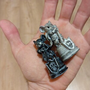 Complete Anime Chibi Style Resin Chess Set Handmade - Etsy