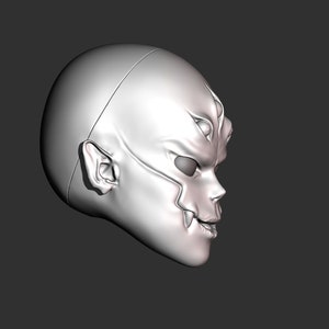 STL Head File BJD Doll. Girl With the Face of a Spider. for 3D Printing ...