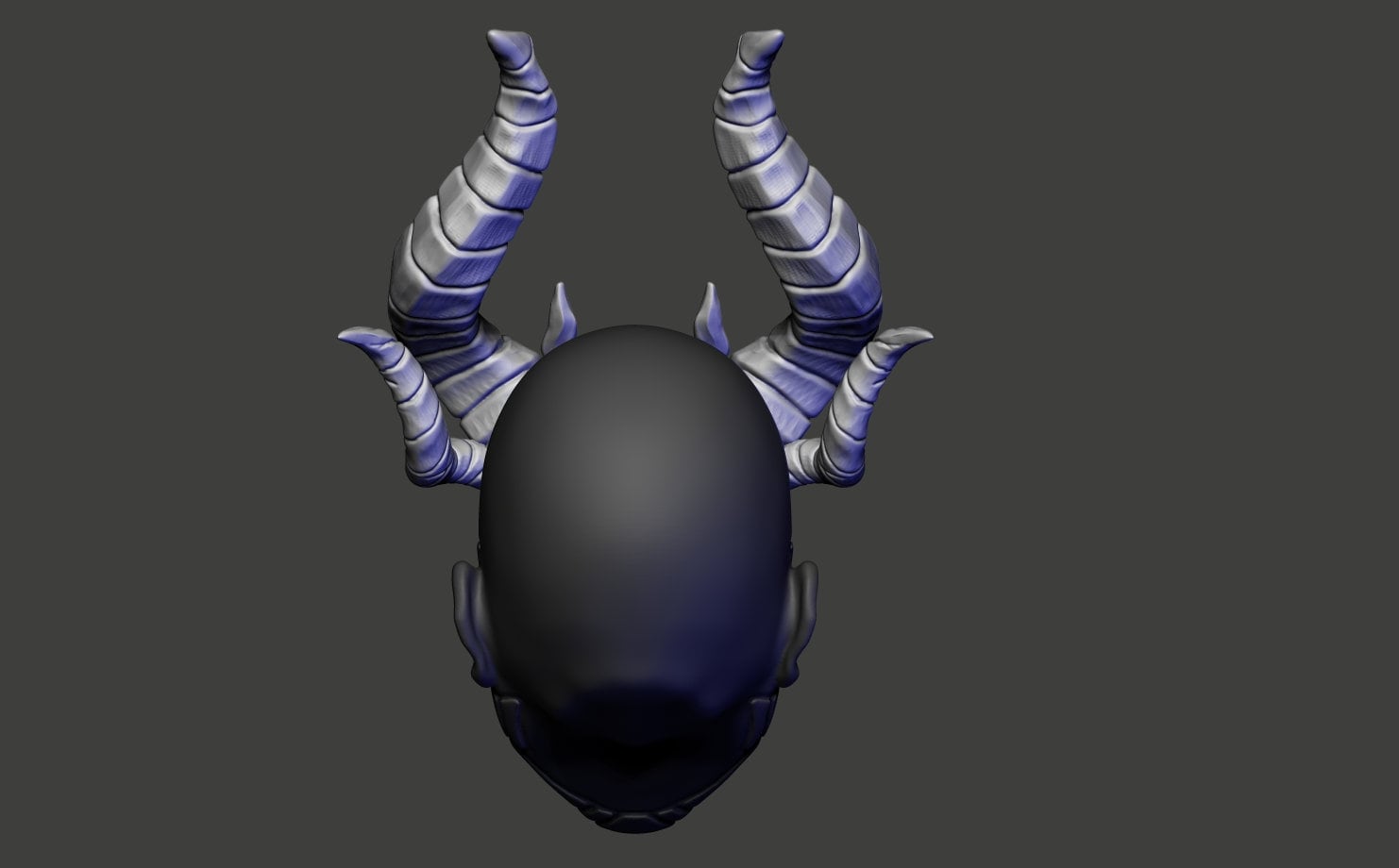 STL Demon Horns for BJD Dolls Ver002 for 3D Printing - Etsy