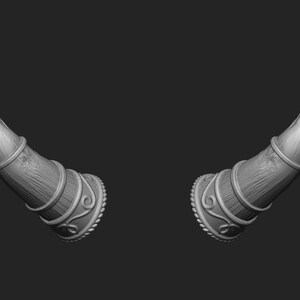 10 STL Horns 3D Models Set Pack V002 for 3D Printing - Etsy