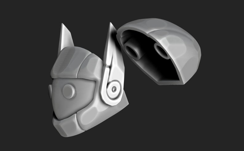 STL Model Chibi Robot Head for BJD Doll for 3D Printing - Etsy