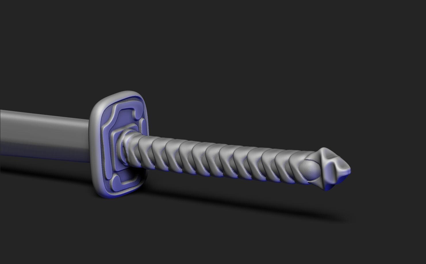 STL Sword Katana Blade 3D Model Weapon for Printing Photopolymer - Etsy