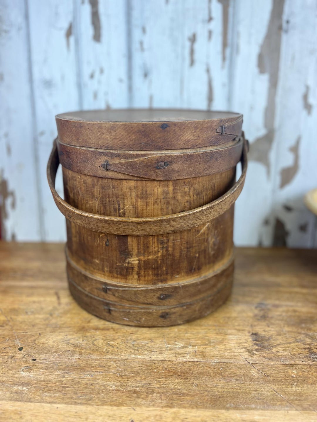 Antique Primitive Firkin - Etsy