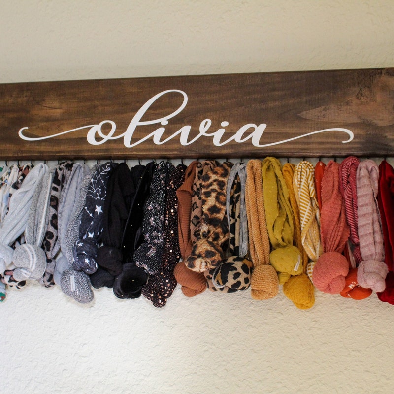 Bow Holder for Girls - Etsy