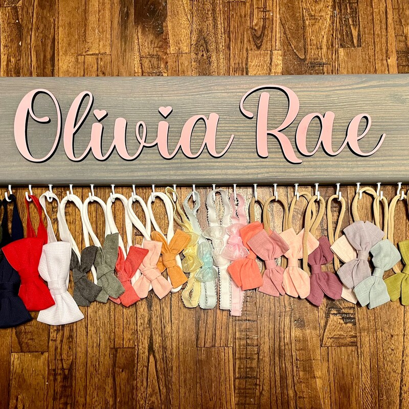 Bow Holder for Girls - Etsy