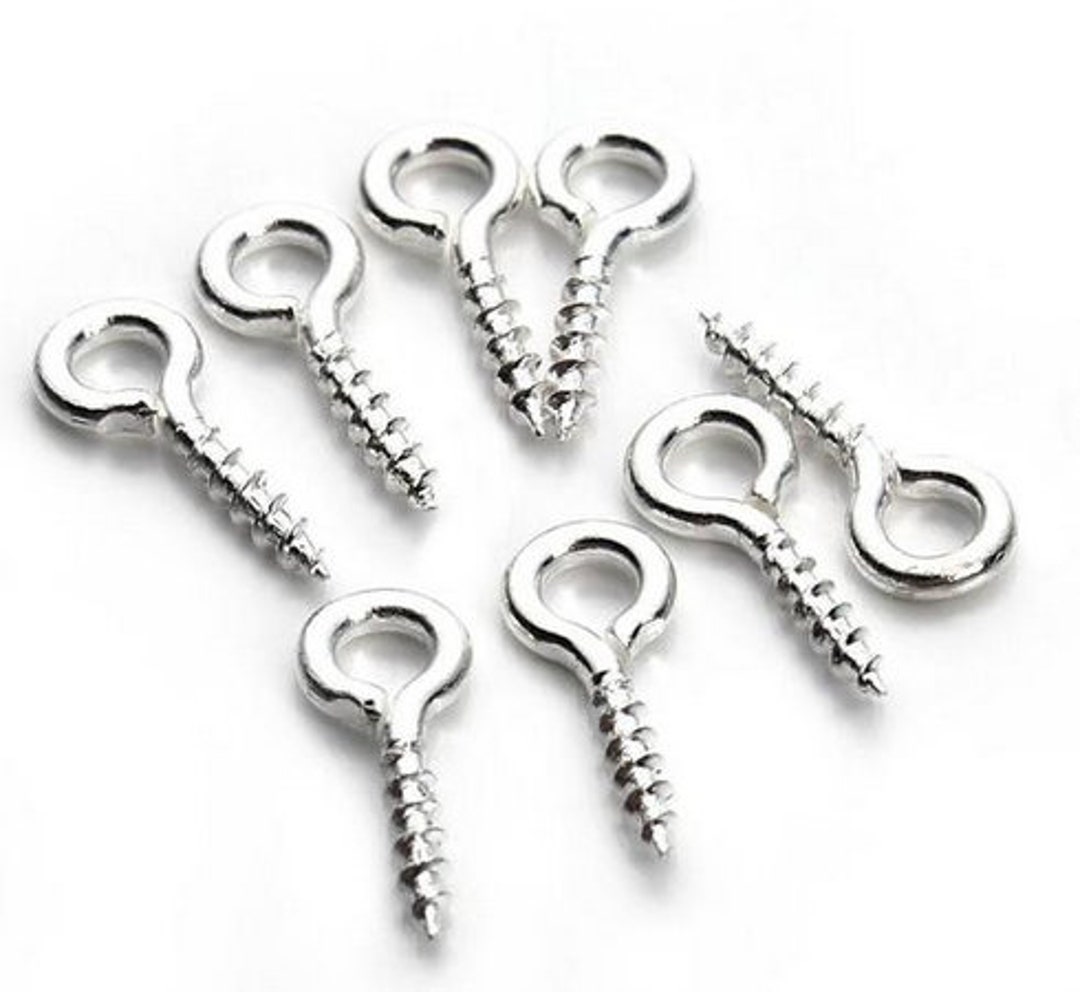 200 Silver Eyelets Pins (4 X 8 Mm) - Etsy